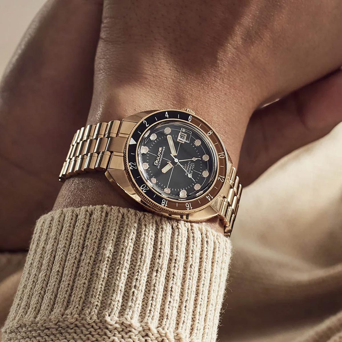 Bulova Oceanographer Devil Diver GMT 97B215