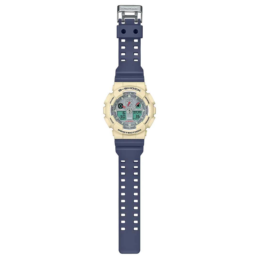 G-Shock Retro Colour Edition Watch GA-100PC-7A2