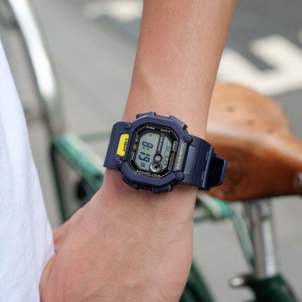 Casio Sports Dual Time Digital Watch W-737H-2AV